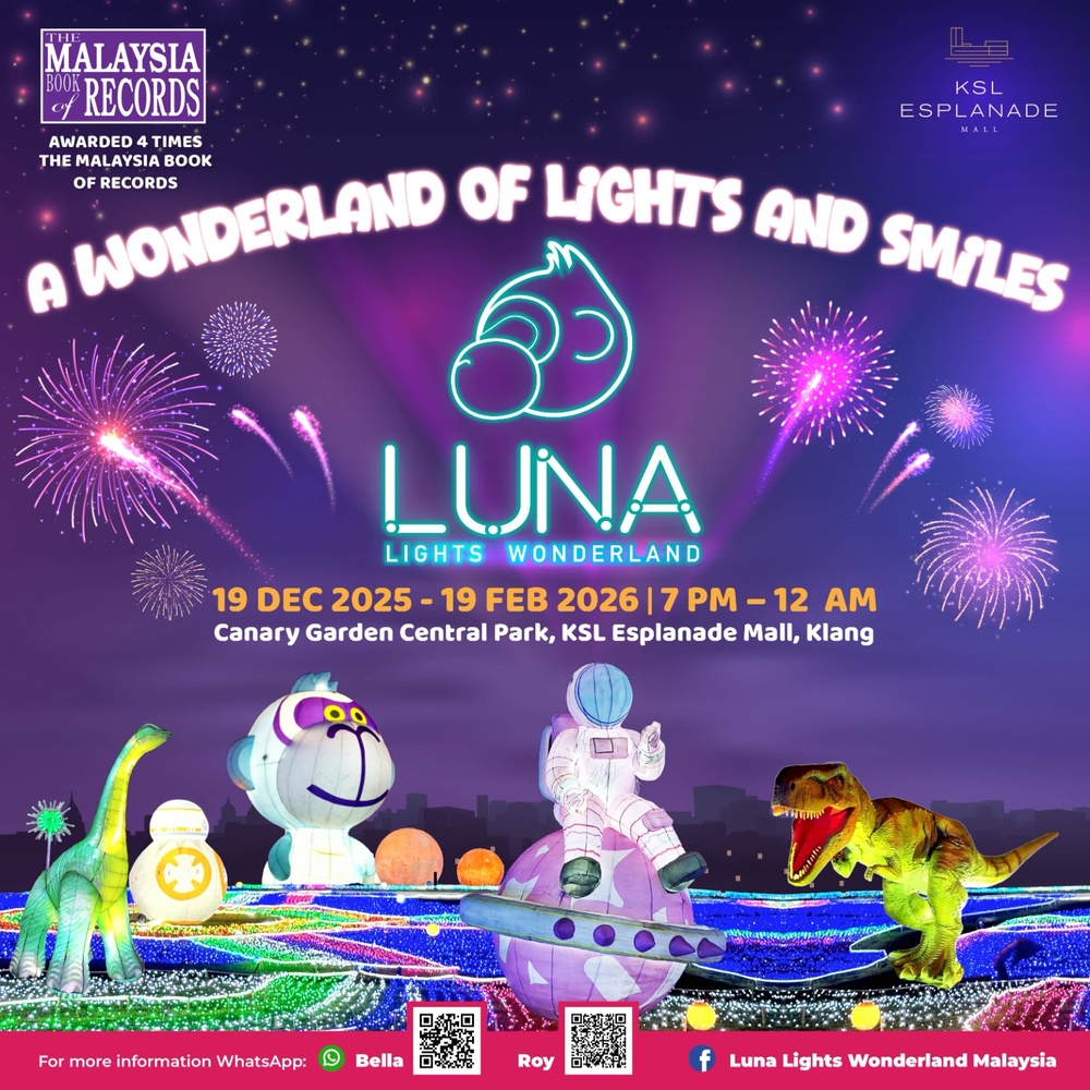 Luna Lights Wonderland | KSL Esplanade Mall