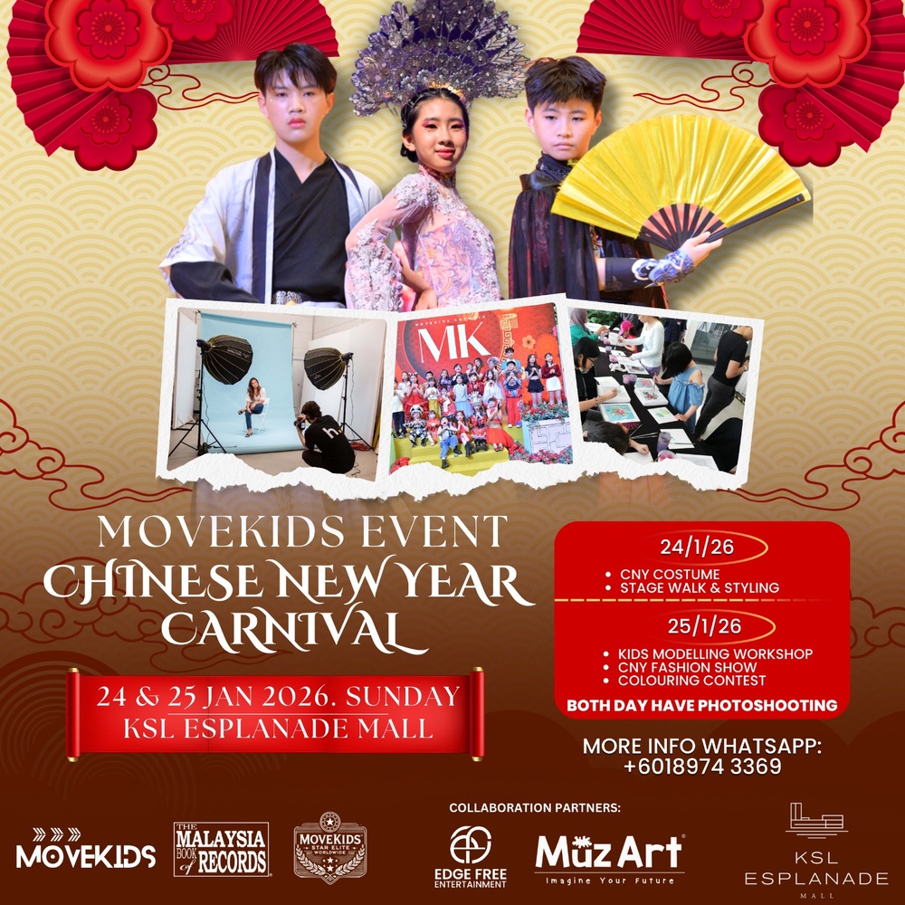 MoveKids CNY Fashion Show & Costume Competition | KSL Esplanade Mall