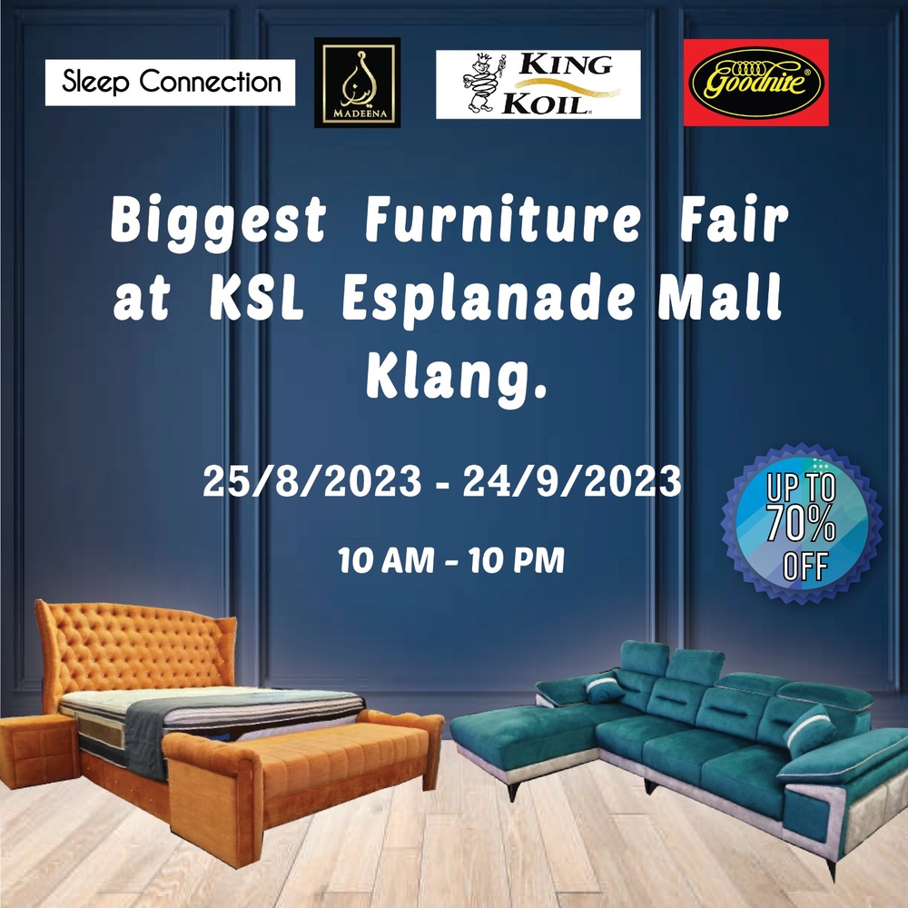 Biggest Furniture Fair at KSL Esplanade Mall | KSL Esplanade Mall