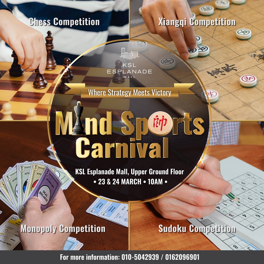 Mind Sport Carnival | KSL Esplanade Mall