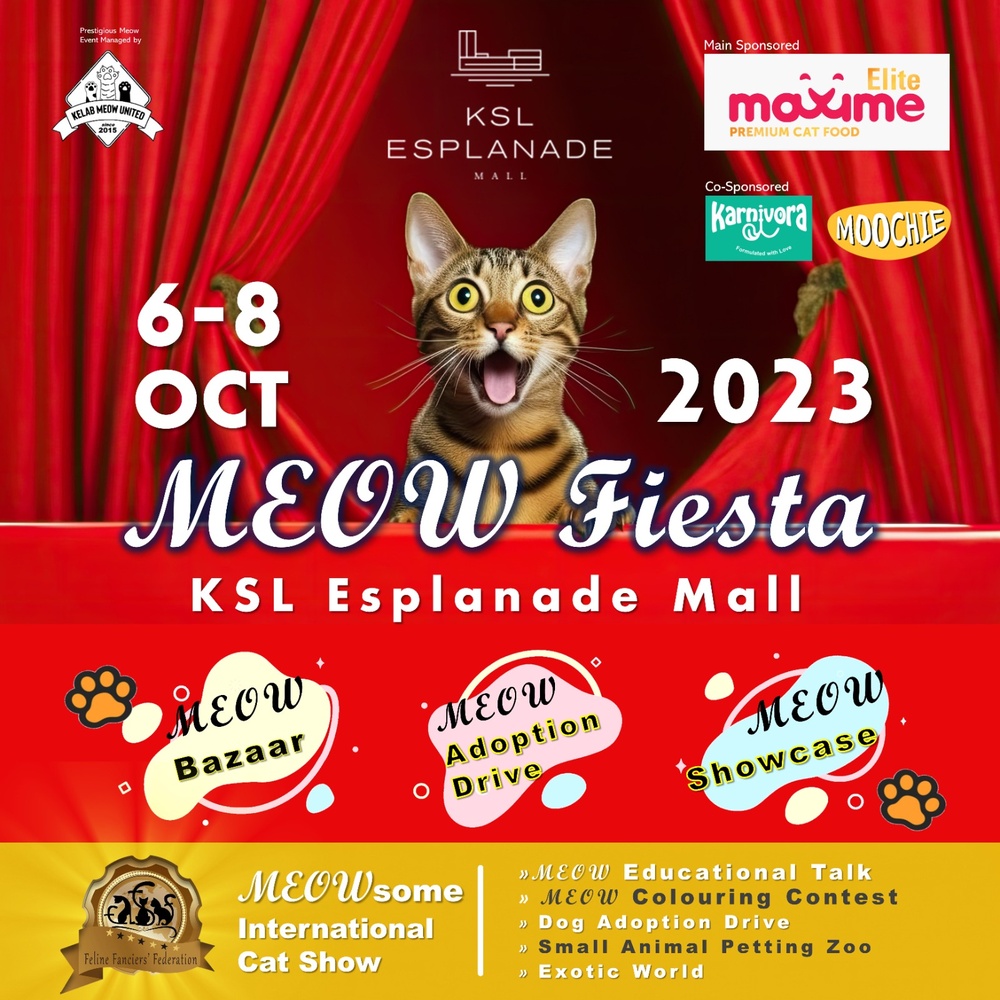 Meow Fiesta 2023 | KSL Esplanade Mall